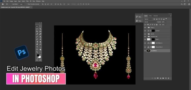 How to Edit Jewelry Photos in Photoshop?