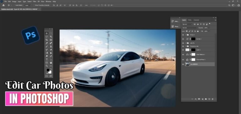 How to Edit Car Photos in Photoshop?